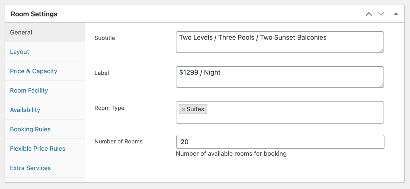 Single Room Basic Settings – CozyStay Knowledge Base