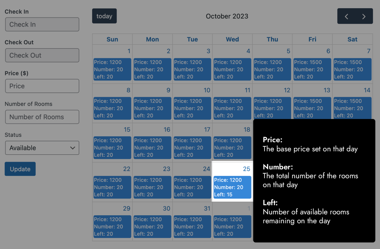 Single Room Basic Settings – CozyStay Knowledge Base