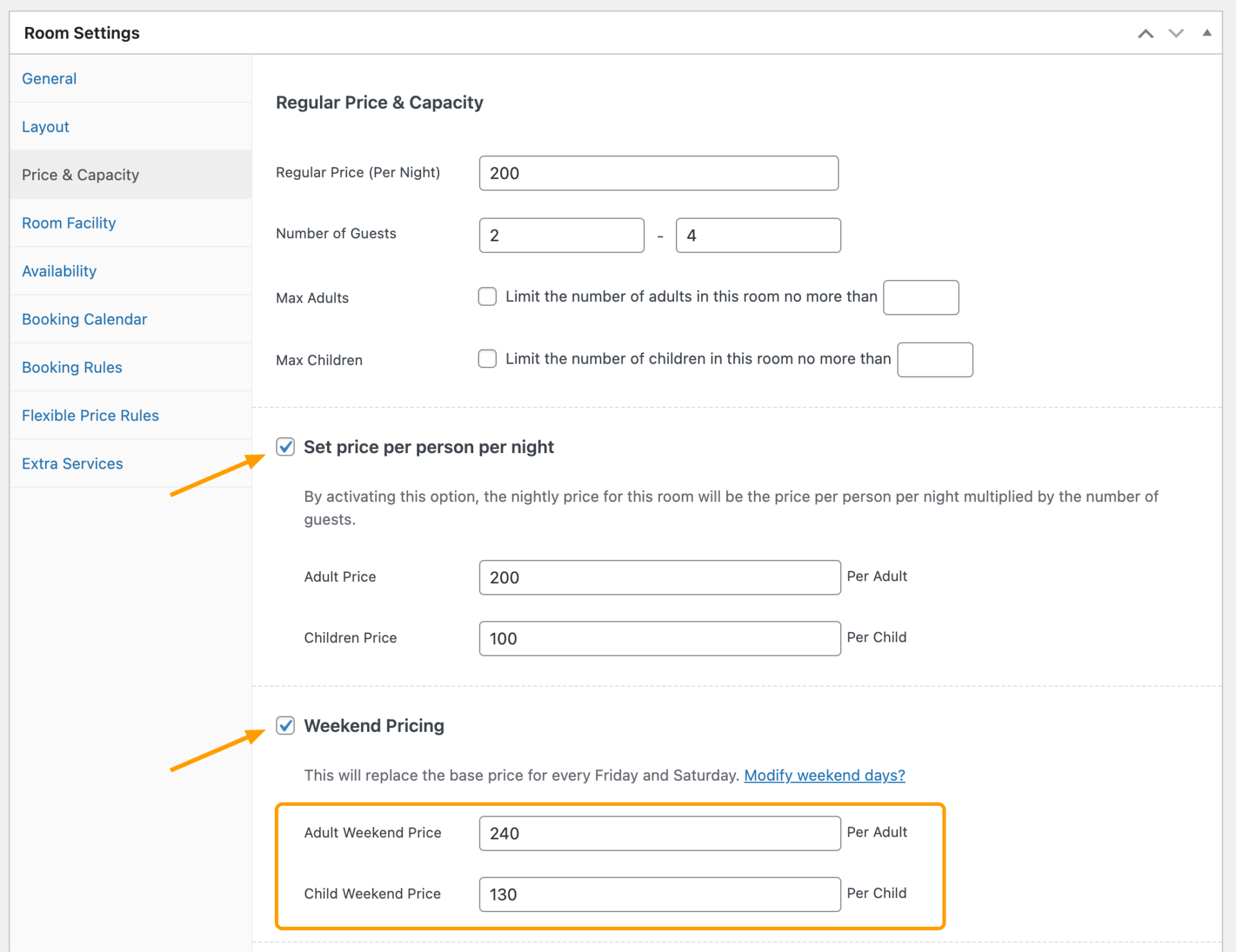 Single Room Basic Settings – CozyStay Knowledge Base