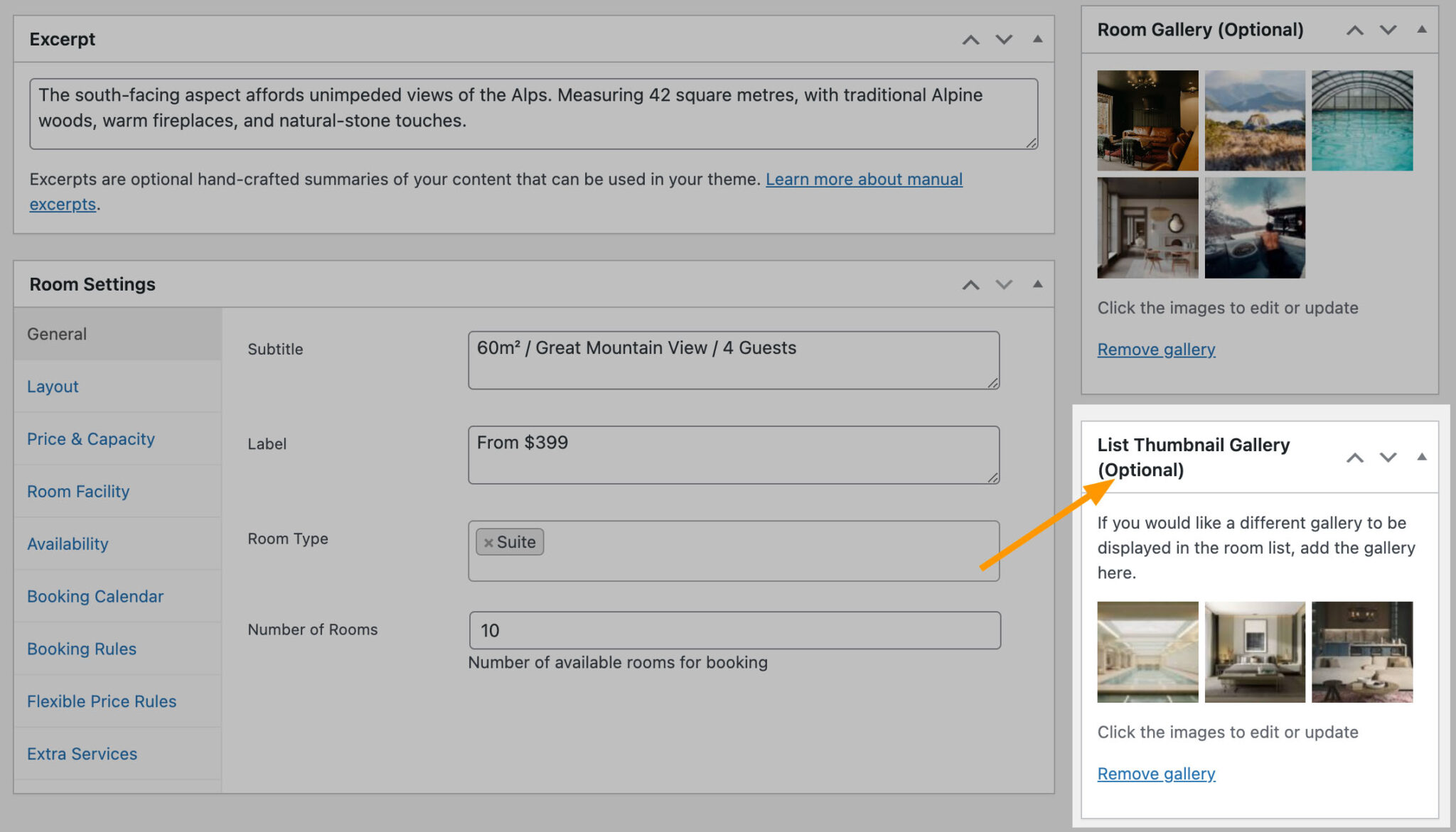 Room List – CozyStay Knowledge Base
