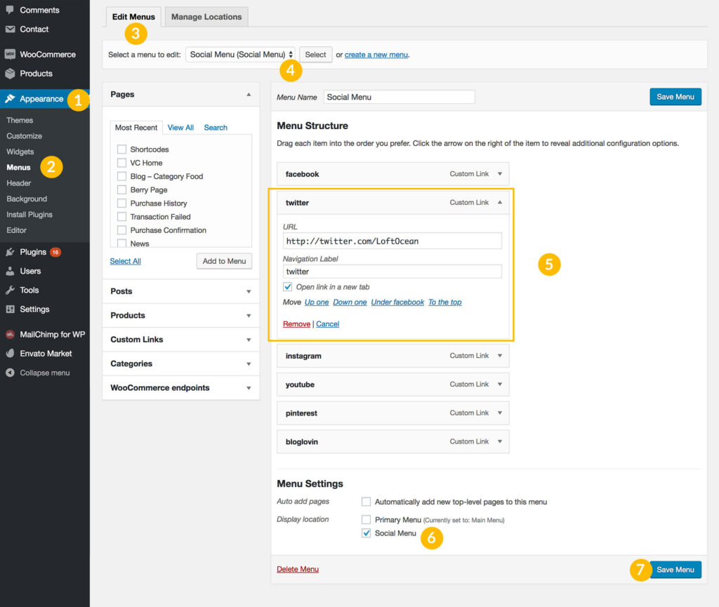 Social Menu – PatioTime Knowledge Base