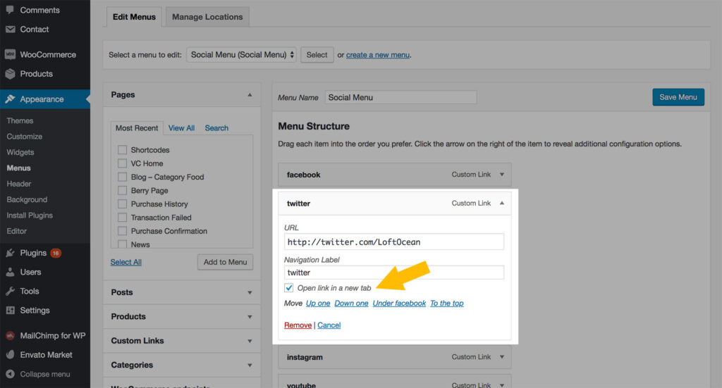 Social Menu – PatioTime Knowledge Base